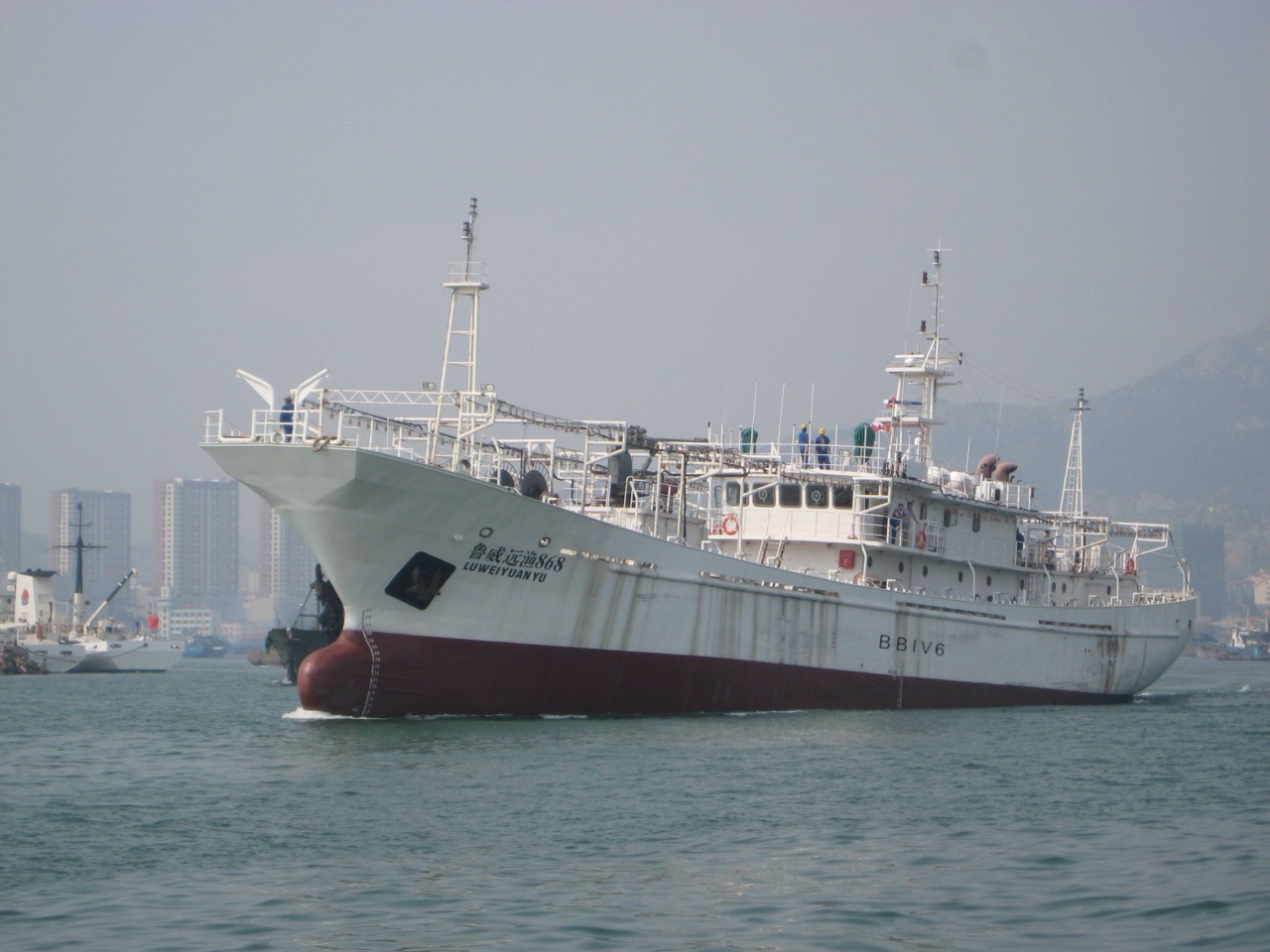 Lu Wei Yuan Yu 868 | Vessels | Bait-to-Plate | The Outlaw Ocean Project